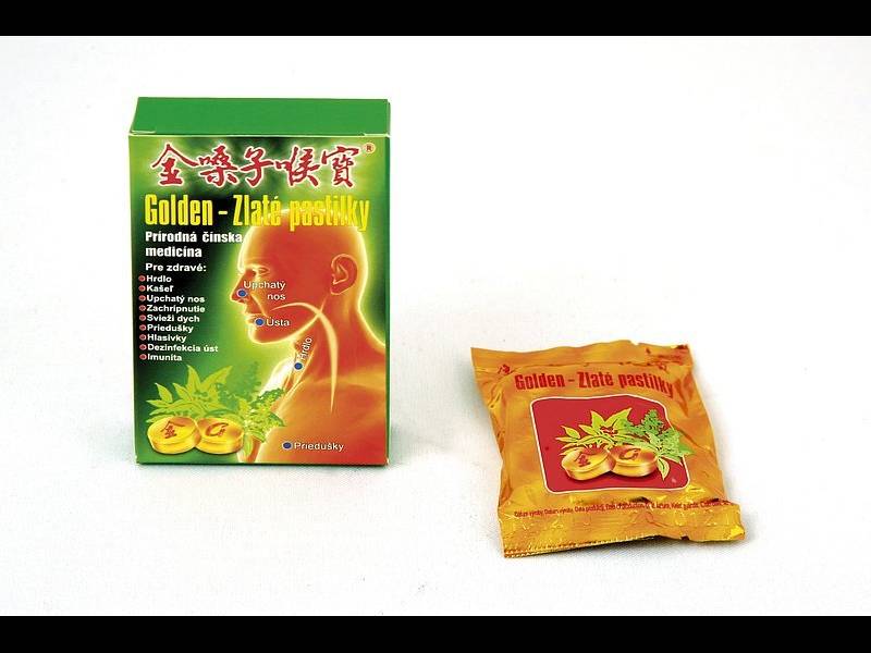 Golden - Zlaté pastilky