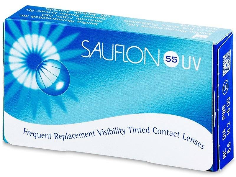 Sauflon 55 UV (6 čoček)