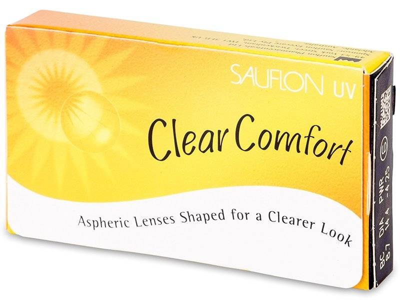 Sauflon Clear Comfort Aspheric (6 čoček)