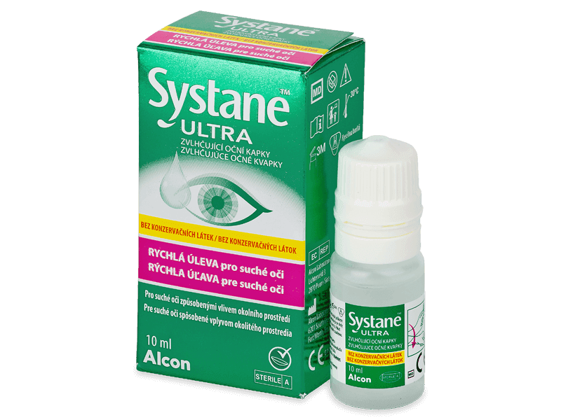 Oční kapky Systane Ultra bez konzervantů 10 ml