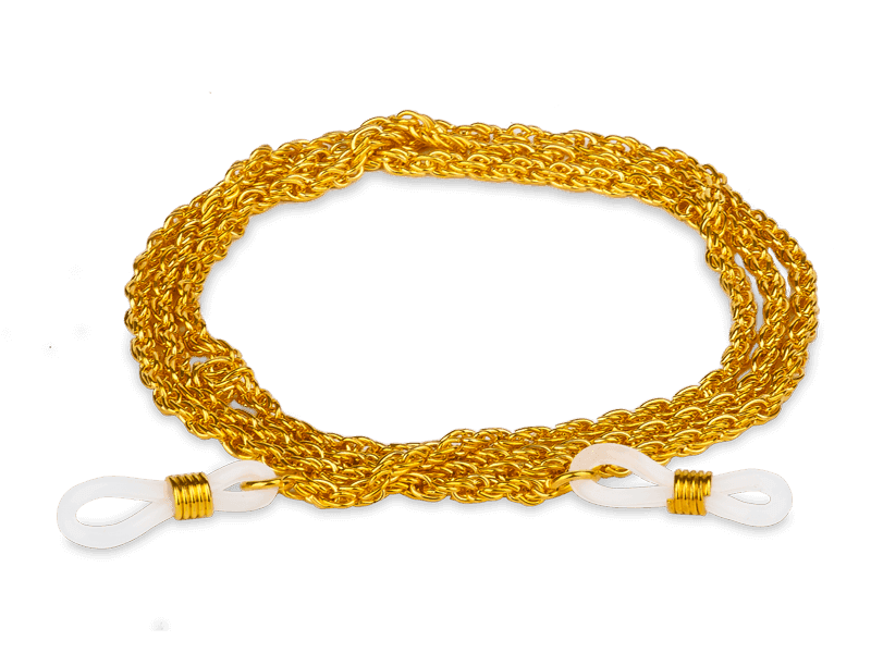 Řetízek na brýle - zlatý CM002 C3